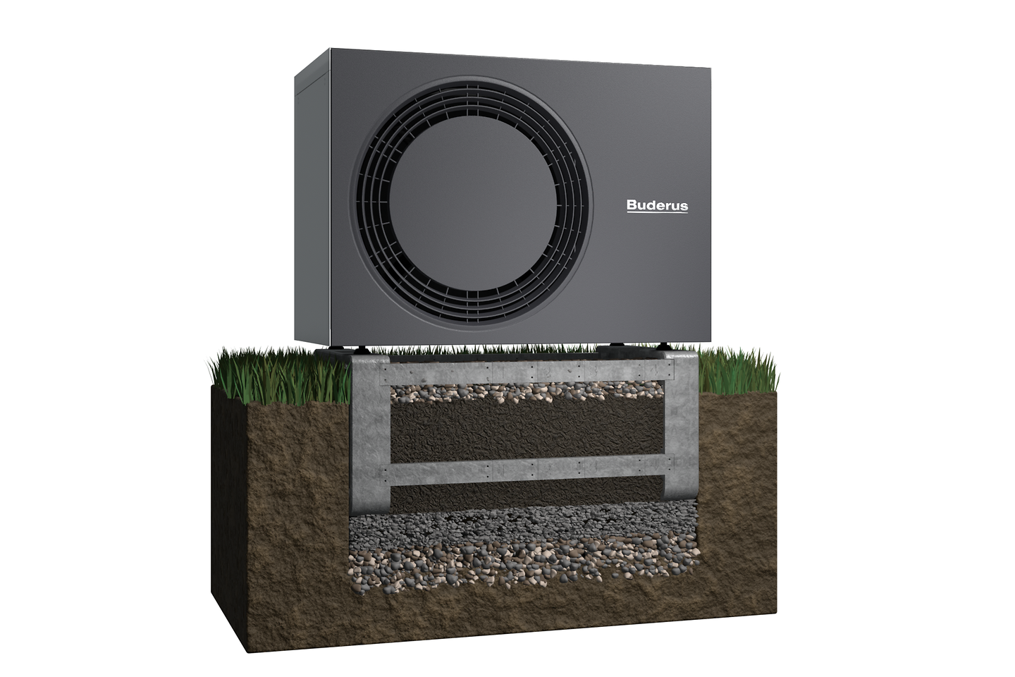 Wärmepumpen-Fundament | Buderus